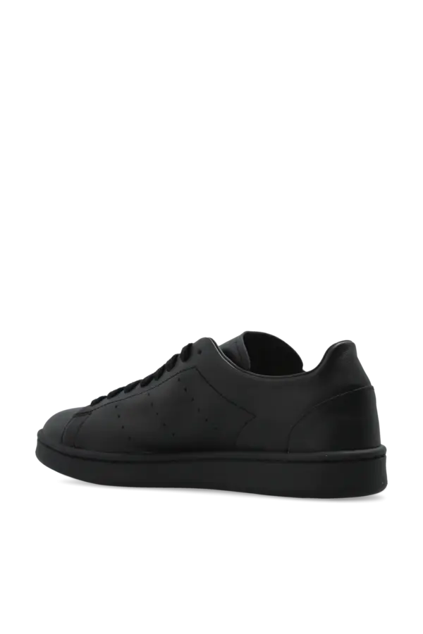 Y3 Stan Smith Leather Low Top Sneakers - Black