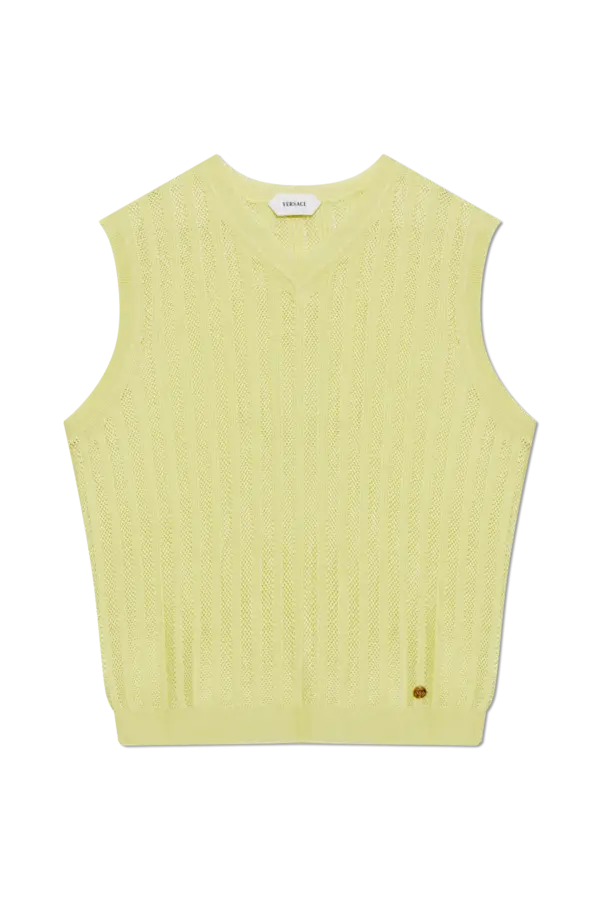 Versace V-neck Vest