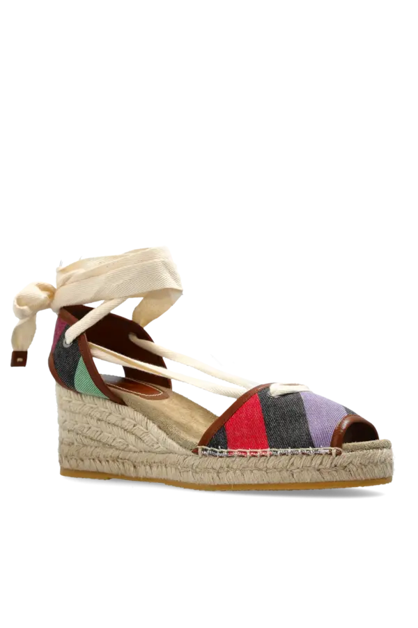 Versace Lola’ Wedge Sandals