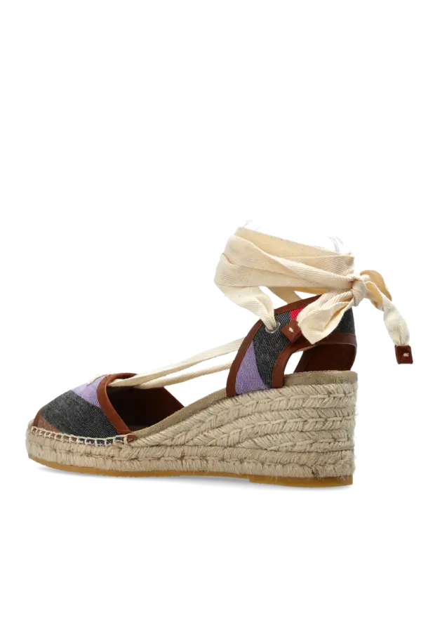 Versace Lola’ Wedge Sandals