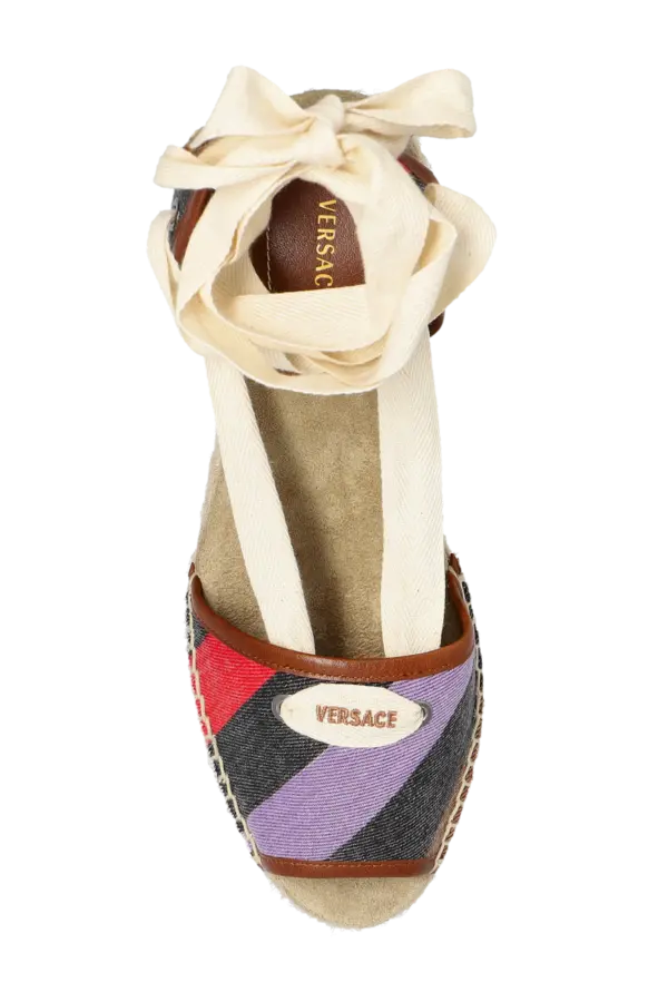 Versace Lola’ Wedge Sandals