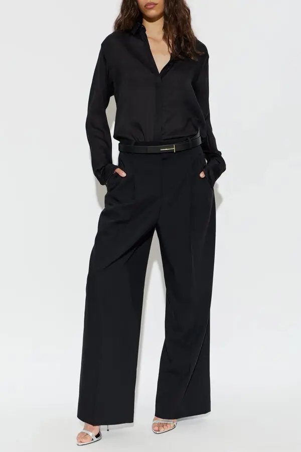 TOM FORD Leather Heeled Sandals
