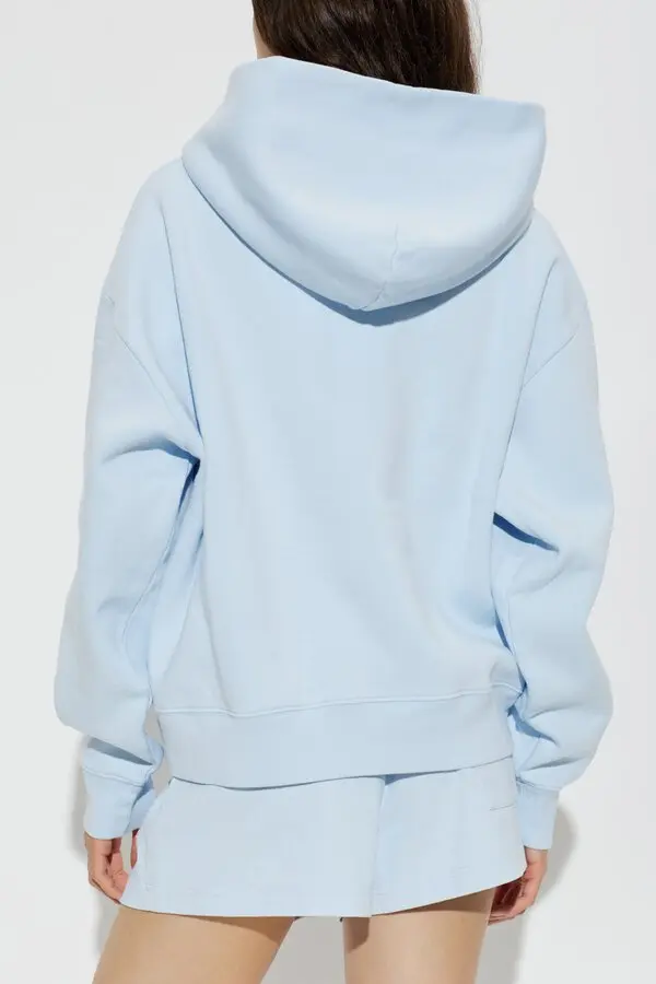 Sporty & Rich 47 & New York Yankees Collection Zip-up Hoodie - Light Blue