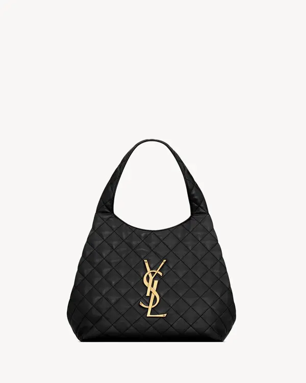 Saint Laurent Icare Medium In Quilted Nappa
