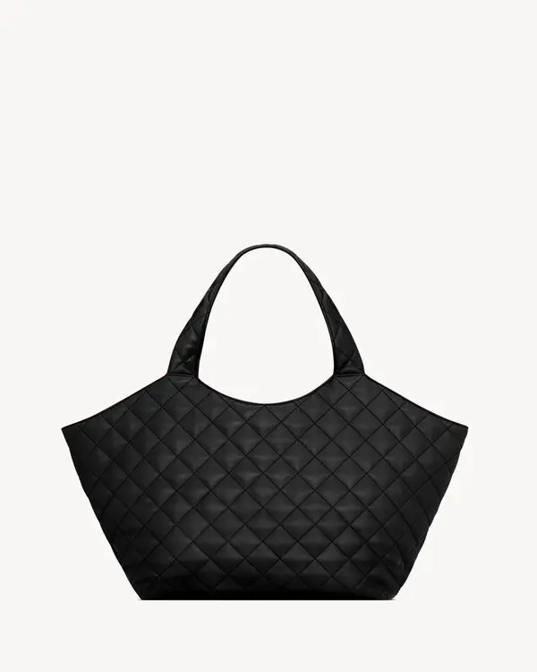 Saint Laurent Icare Medium In Quilted Nappa