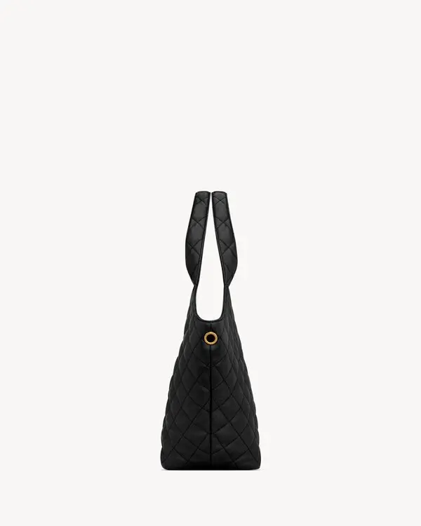 Saint Laurent Icare Medium In Quilted Nappa