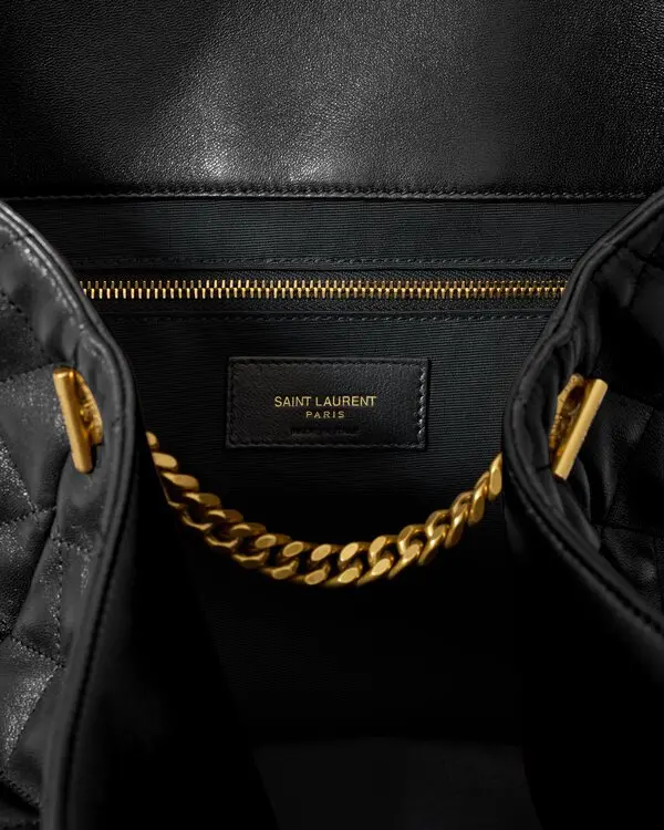 Saint Laurent Icare Medium In Quilted Nappa