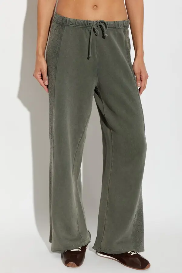 American Vintage Sweatpants With Raw Hem