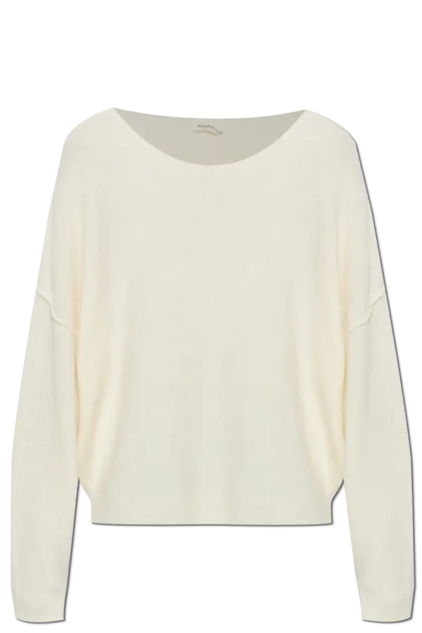 American Vintage Loose-fit Sweater - Cream