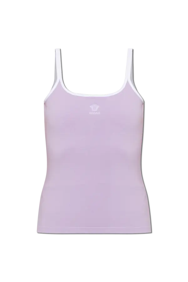 Versace Strappy Top - Purple
