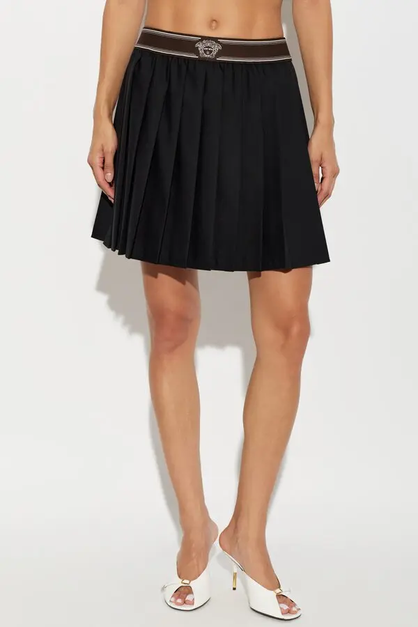 Versace Pleated Skirt