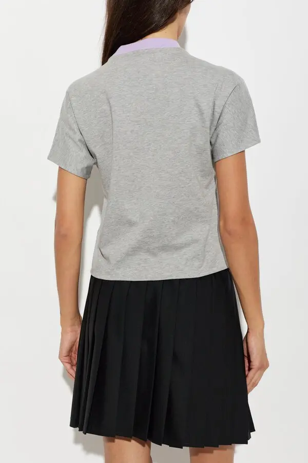 Versace T-shirt With Printed Logo