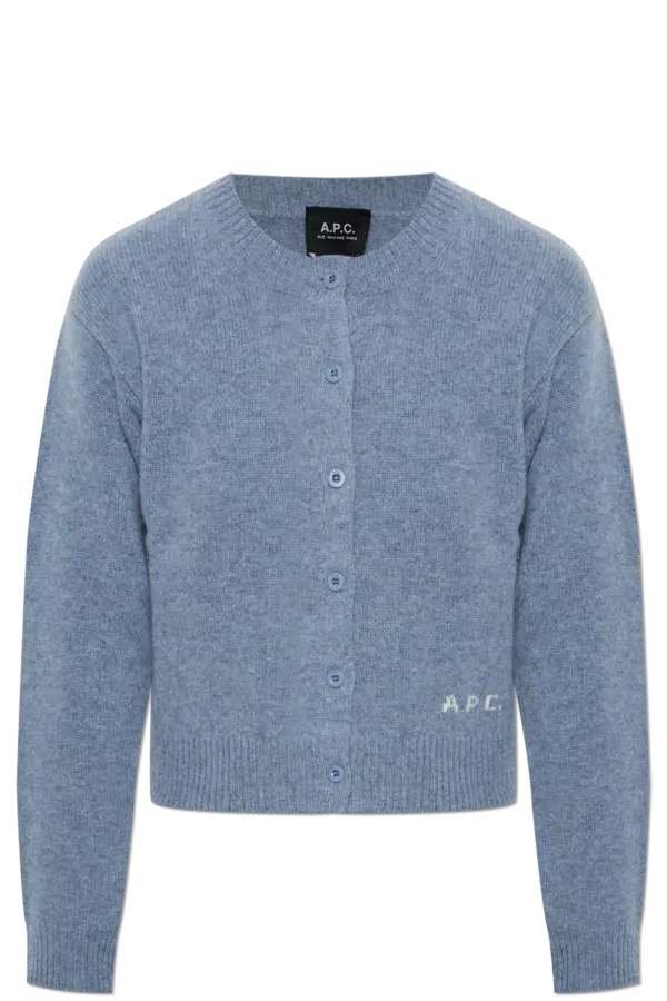 A.p.c. Lila" Cardigan - Blue