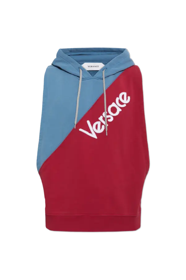 Versace Sleeveless Sweatshirt - Red