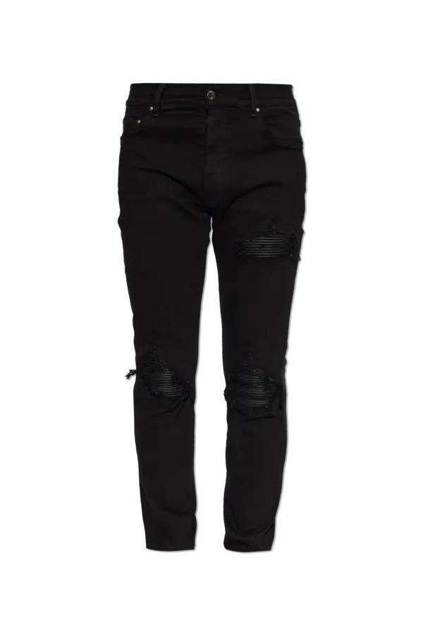 Amiri Vintage-effect Bootcut Jeans - Black