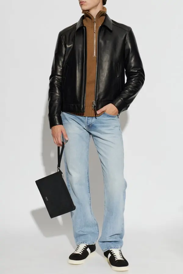 TOM FORD Sweater With Stand-up Collar
