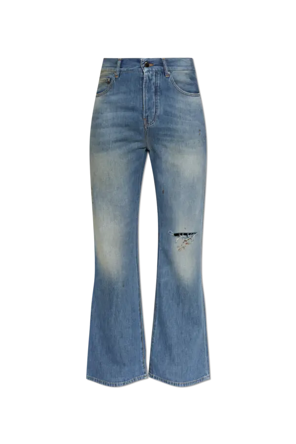 Amiri Jeans With ‘vintage’ Effect - Blue