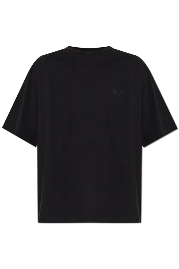 Y3 T-shirt With Logo - Black