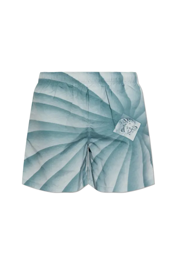 Versace Swim Shorts With Medusa Head