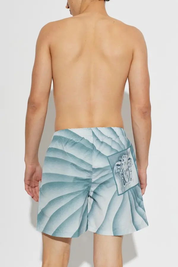Versace Swim Shorts With Medusa Head