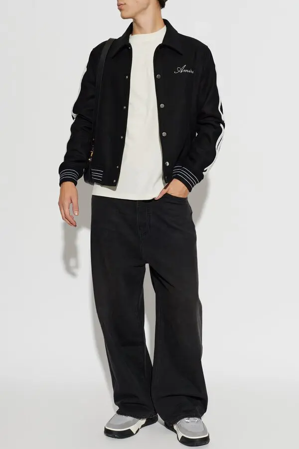 Amiri Wool Jacket With Logo