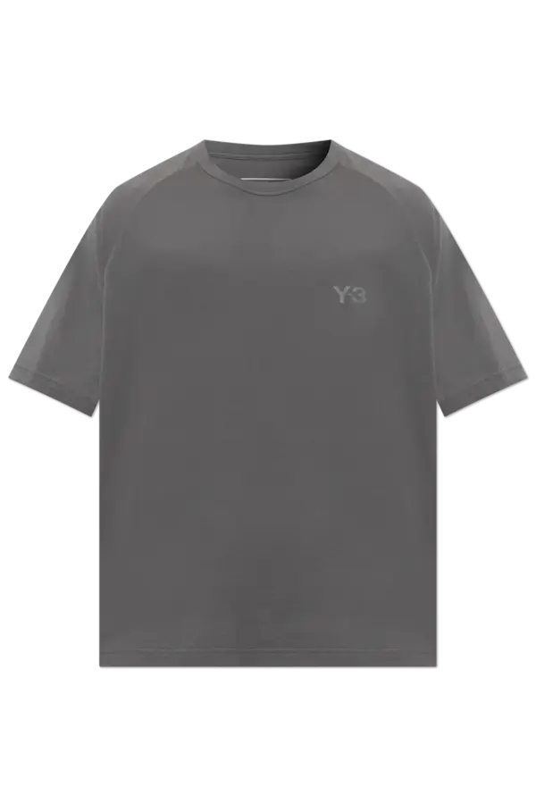 Y3 T-shirt With Logo - Grey