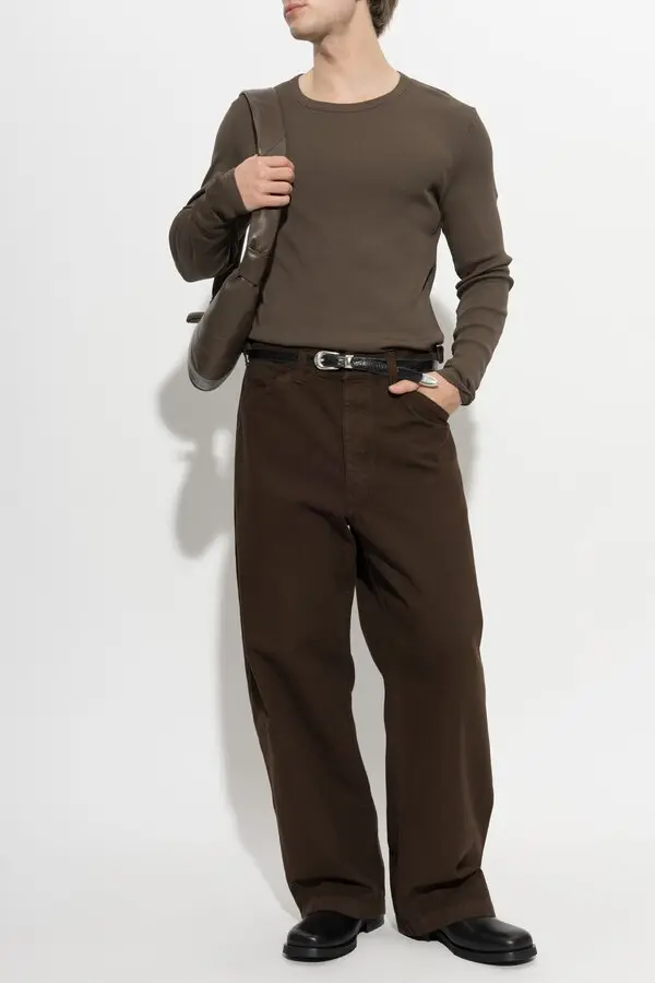 LEMAIRE Ribbed Long Sleeve Top