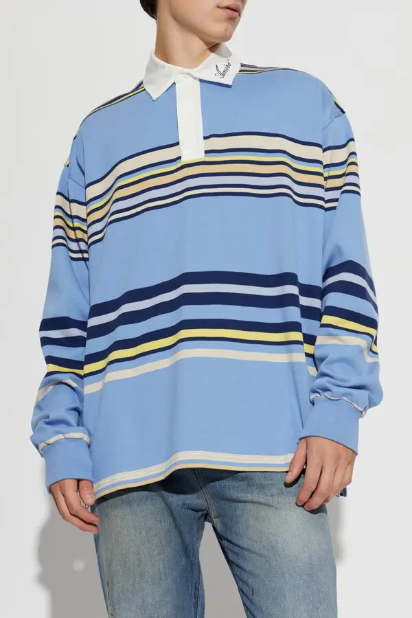 Amiri Long-sleeve Polo