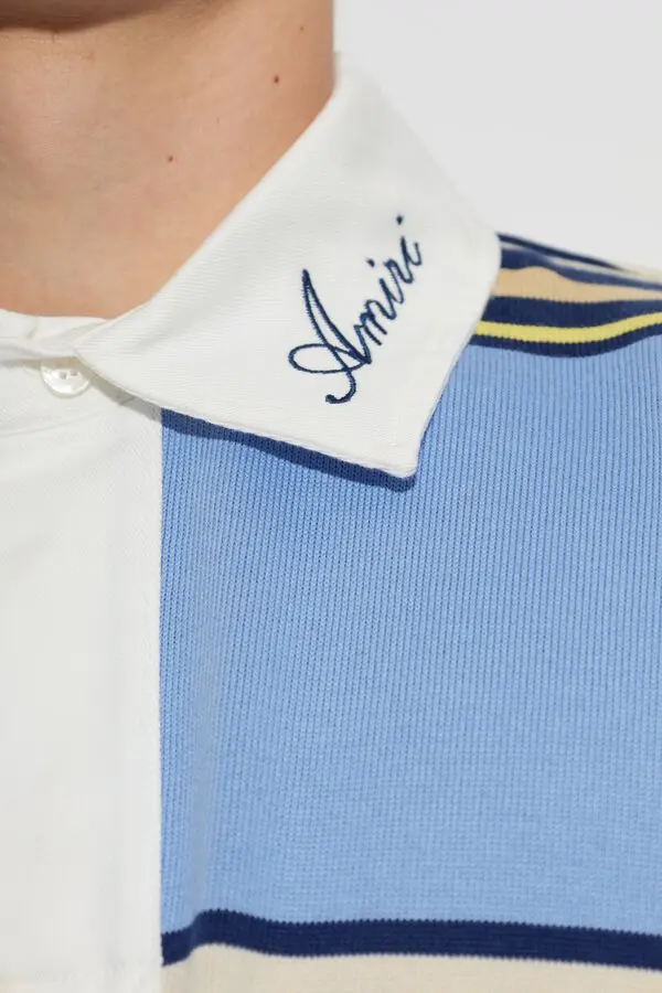 Amiri Long-sleeve Polo