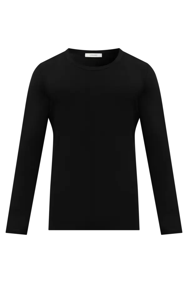 LEMAIRE Ribbed Long Sleeve Top