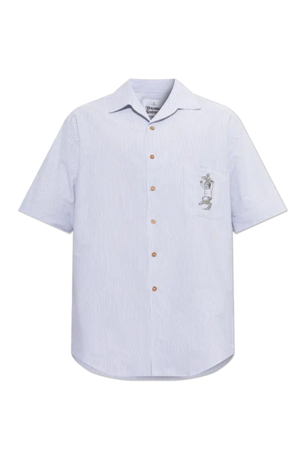 VIVIENNE WESTWOOD Bowling' Shirt - Blue