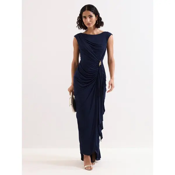 PHASE EIGHT Donna Ruched Detail Maxi Dress