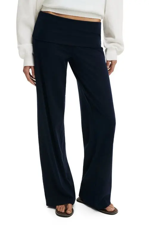 COTTON ON Honey Fold Over Pant - Total Eclipse