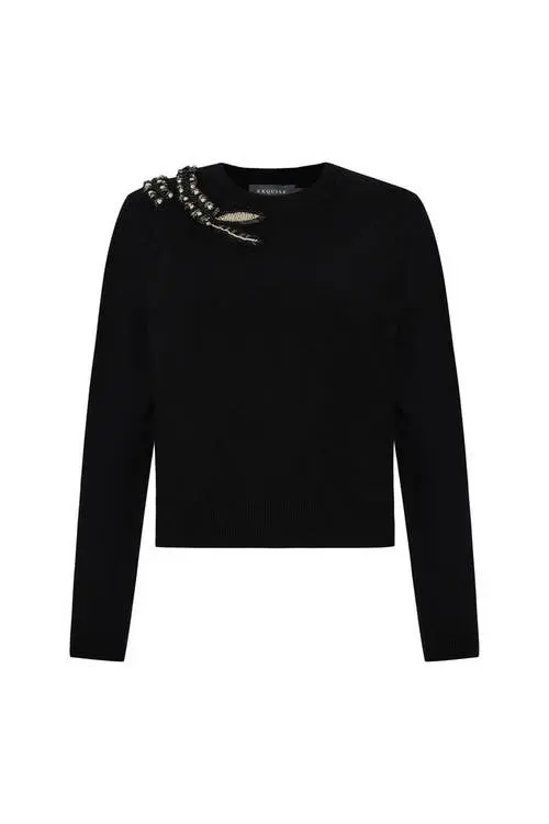 EXQUISE Afsaneh Hand Embroidered Blouse