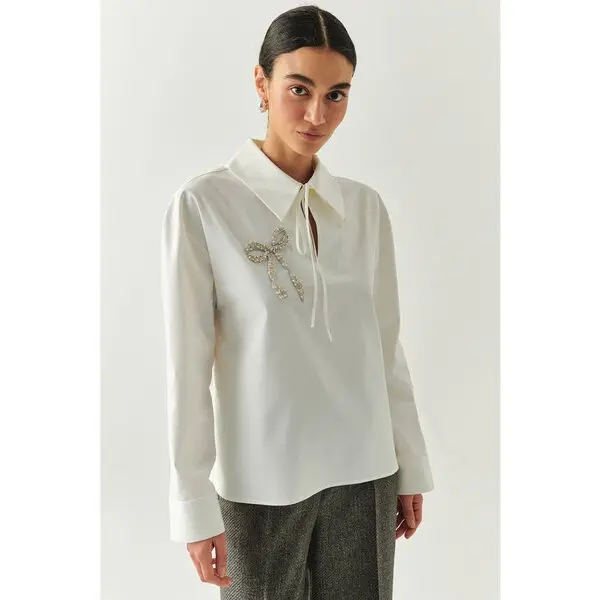 EXQUISE Bloom Long Sleeve Blouse