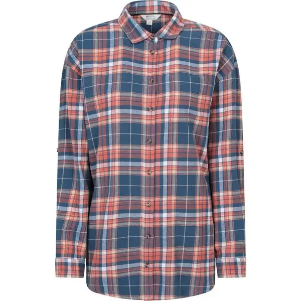Mountain Warehouse Elm Flannel Relaxed Fit Long-sleeved Shirt