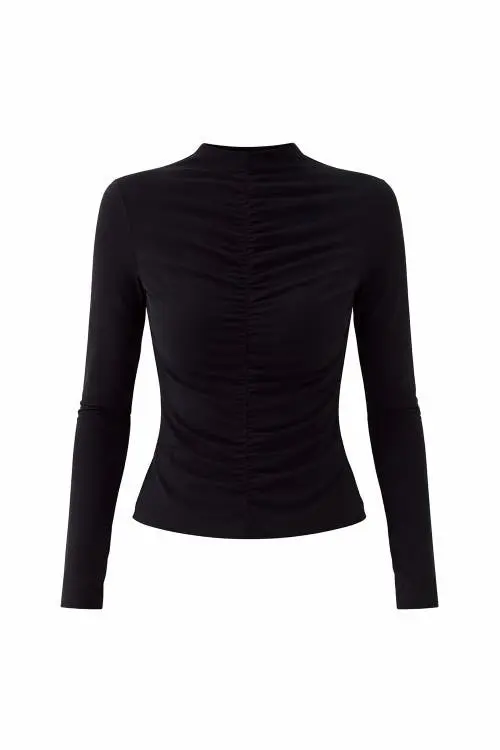 EXQUISE Aglaia Tulle Blouse