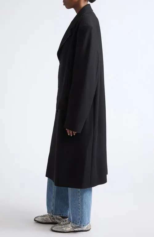 MAISON MARGIELA Raw Edge Wool Felt Coat
