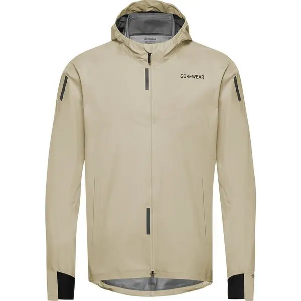 GOREWEAR Concurve Gtx Le5 Jacket Waterproof & Windproof Running Shell - Tech Beige
