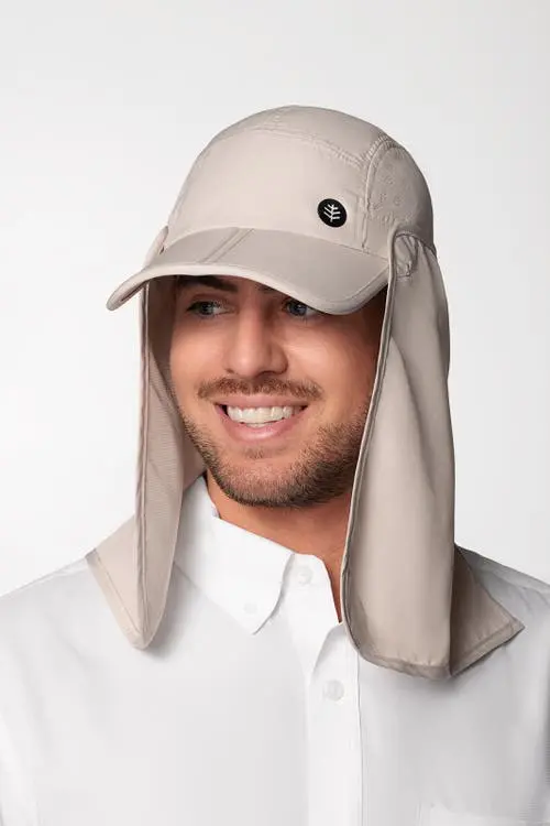 Coolibar Teton Light Weight Hat - Stone