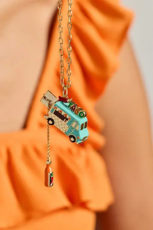 ALEX AND ANI Taco Truck Necklace