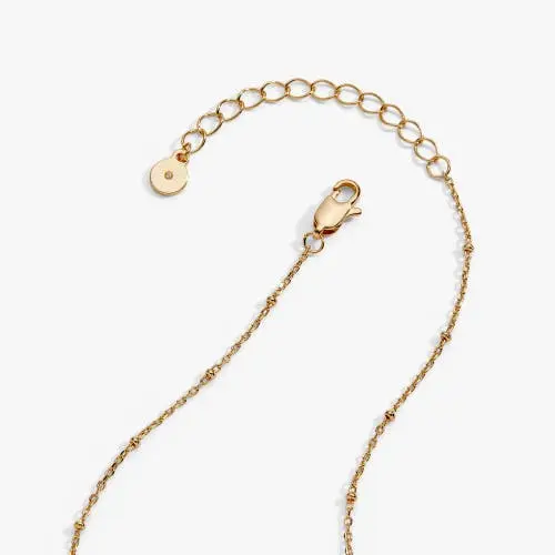 ALEX AND ANI Tennis Racket Y-necklace