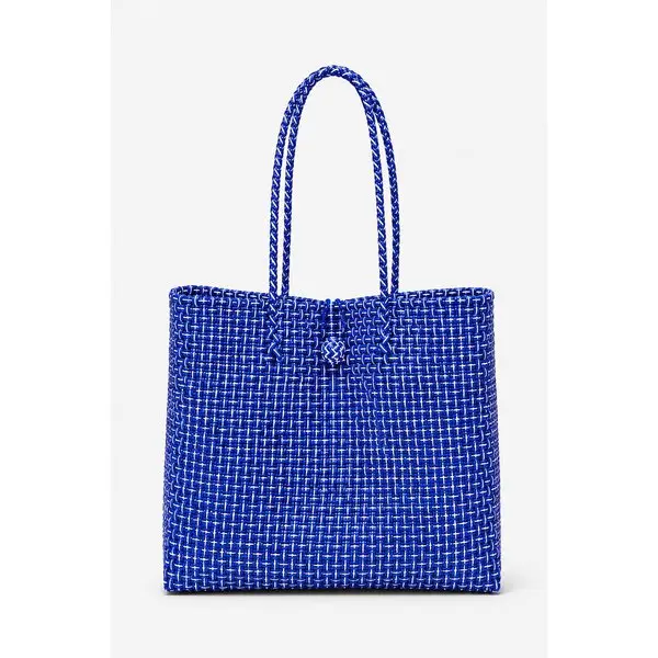 BRUNNA.CO Toko Woven Tote Bag - Dark Blue