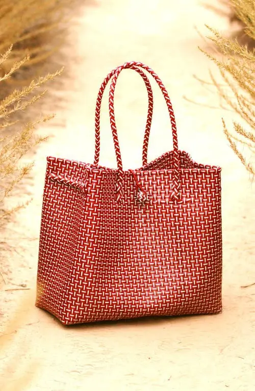 BRUNNA.CO The Toko Recycled Woven Tote Bag