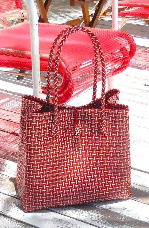 BRUNNA.CO The Toko Recycled Woven Tote Bag