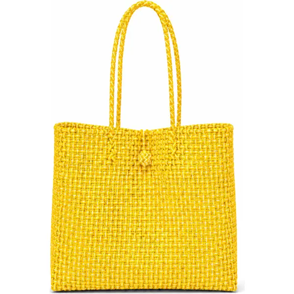 BRUNNA.CO Toko Woven Tote Bag - Yellow