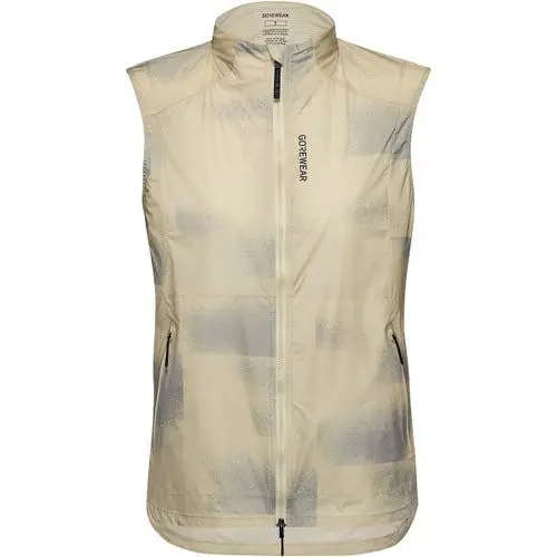 GOREWEAR Concurve Cloud Windbreaker Vest - Tech Beige/lab Gray