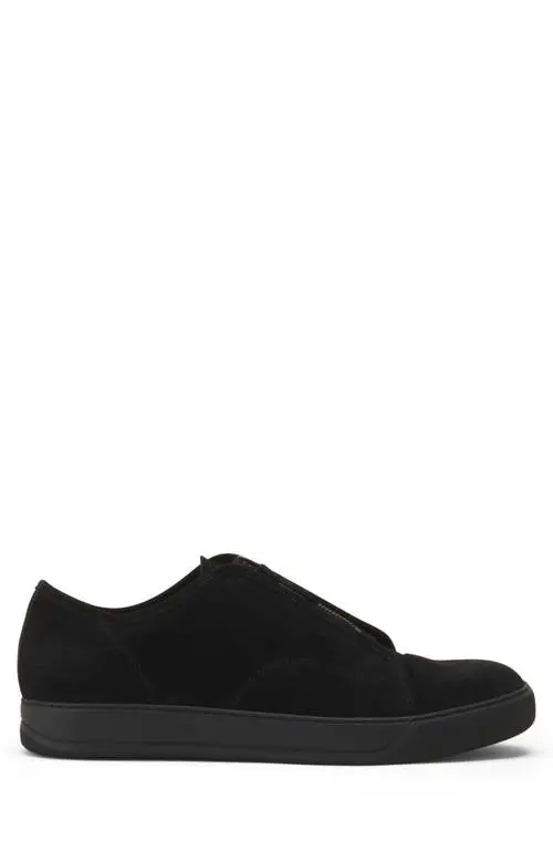LANVIN Dbb1 Suede Zip Sneakers