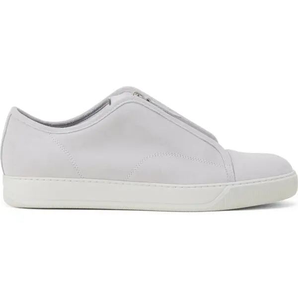 LANVIN Dbb1 Suede Zip Sneakers