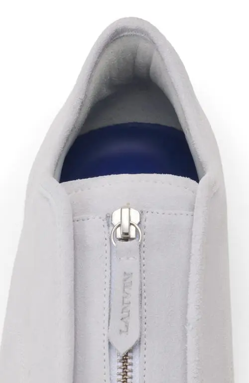 LANVIN Dbb1 Suede Zip Sneakers